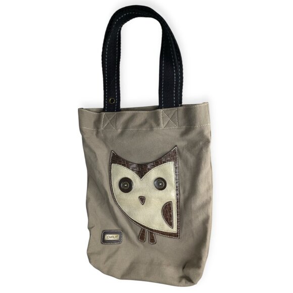 Chala | Bags | Chala Everyday Tote Hoo Hoo Owl Magnetic Snap Corduroy ...
